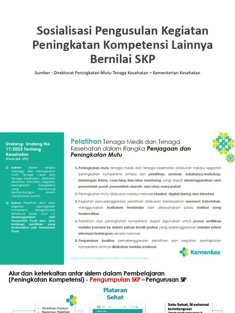 Mekanisme Pengusulan SKP IAI | PDF