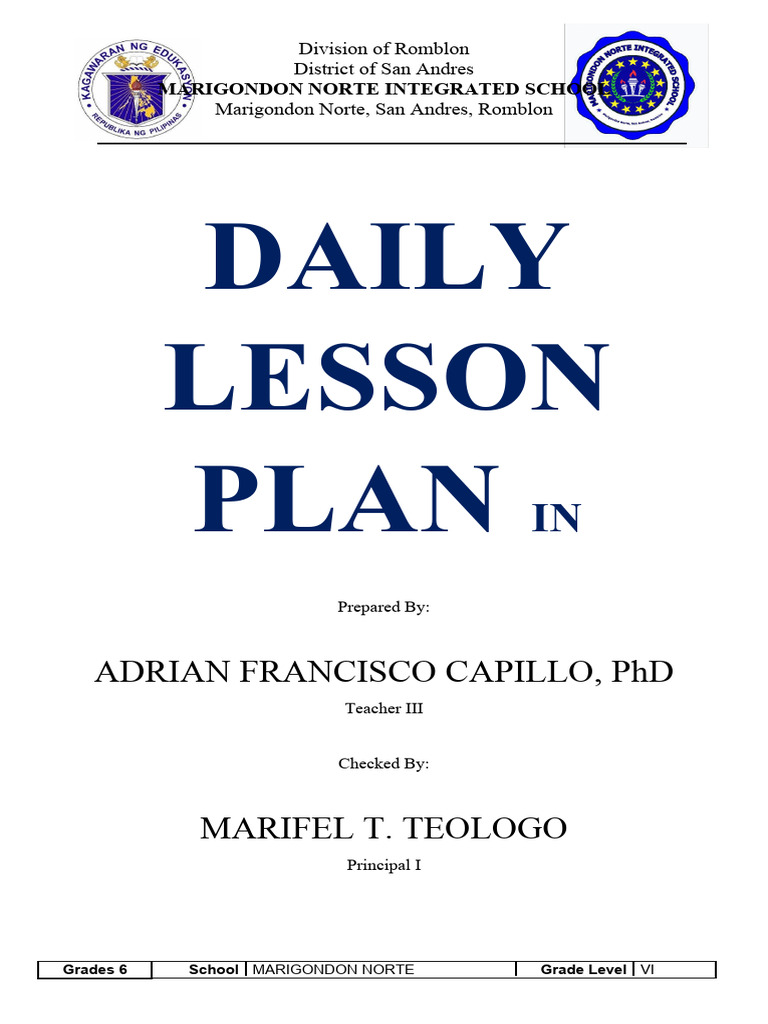 Q4 Cot DLP English 6 Summarizing Informations Heard | PDF | Teachers | Learning