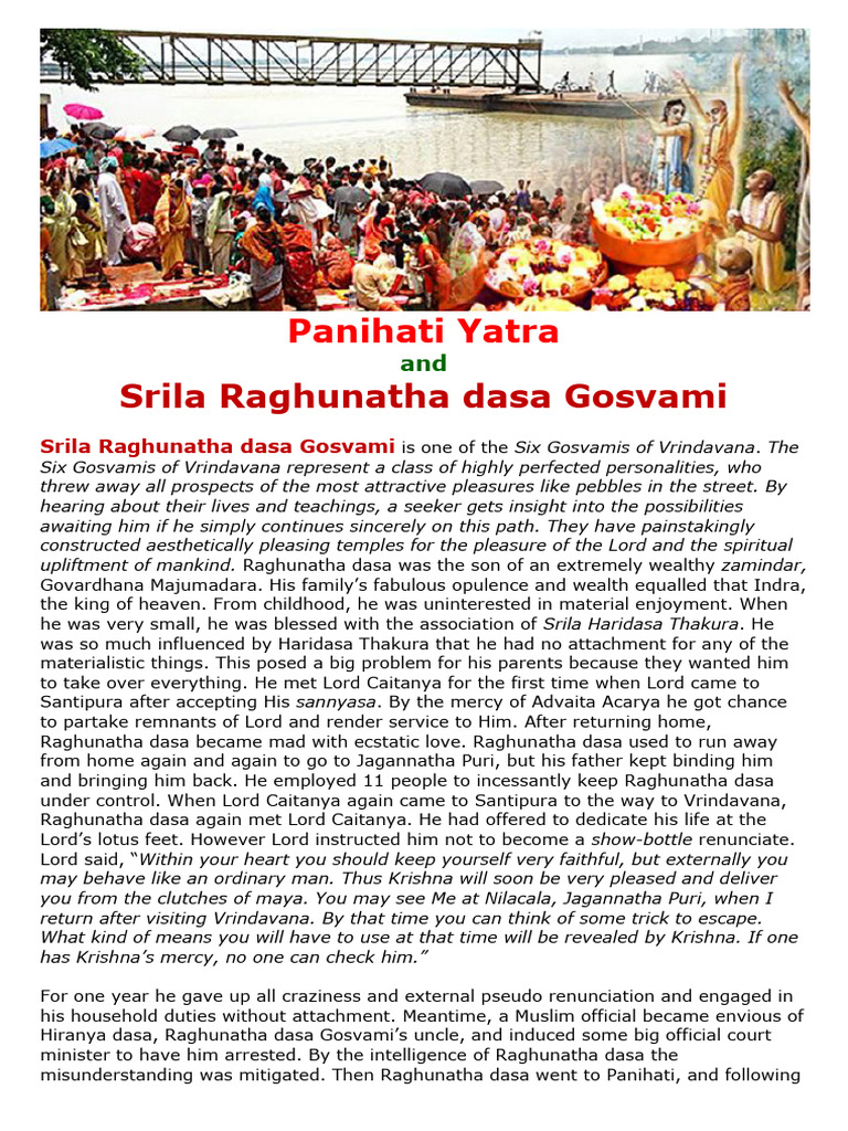 Devotee's Journey to Renunciation | PDF | Vaishnavism | Indian Poetics