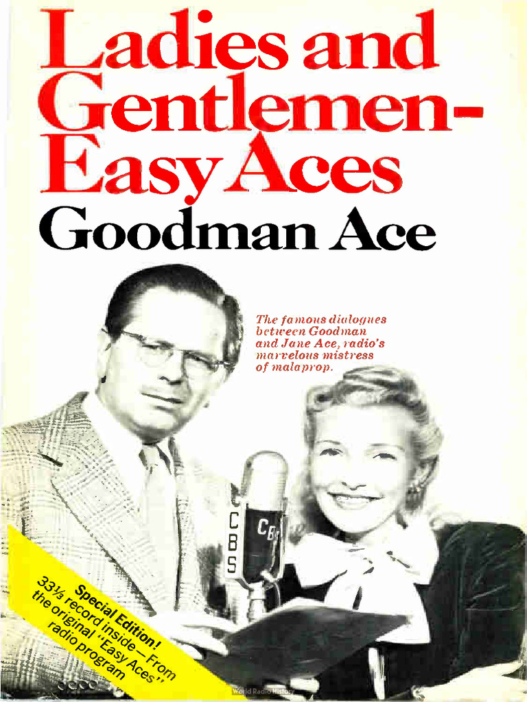 Ladies and Gentlemen Easy Aces - Goodman Ace - 1966 - Anna's Archive ...