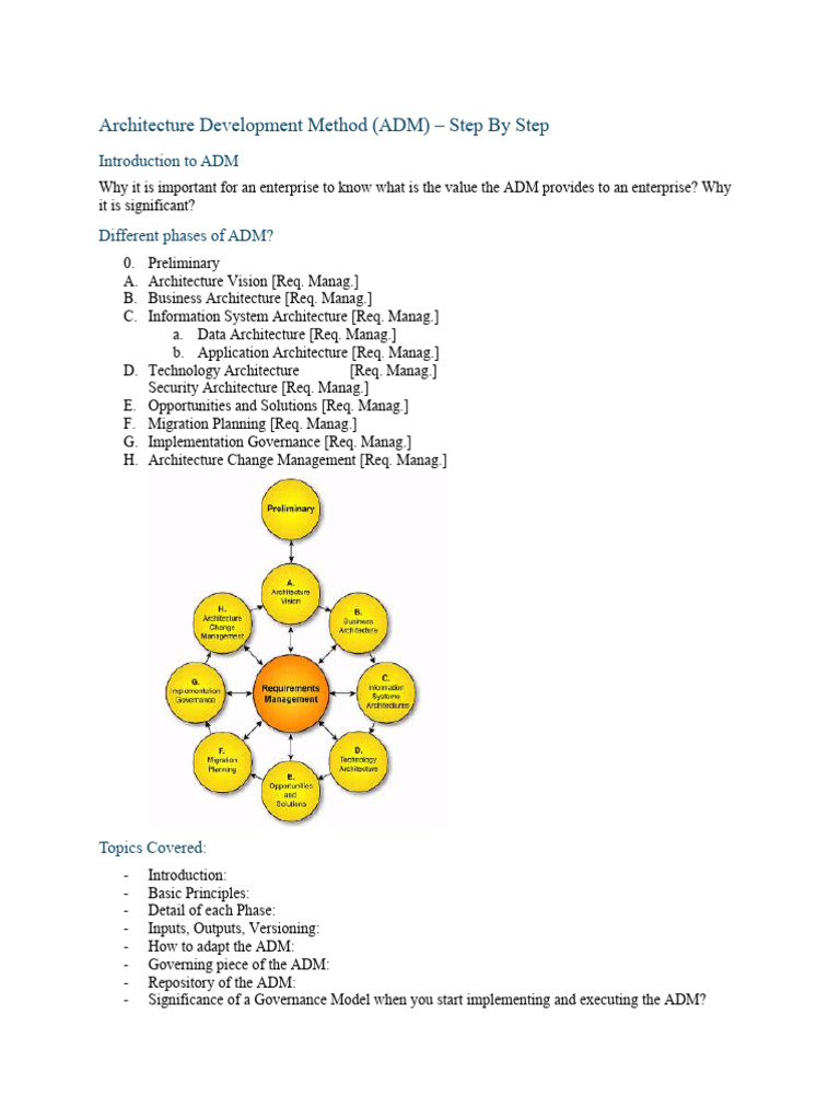 ADM - Explained | Download Free PDF | Business Process | Enterprise ...