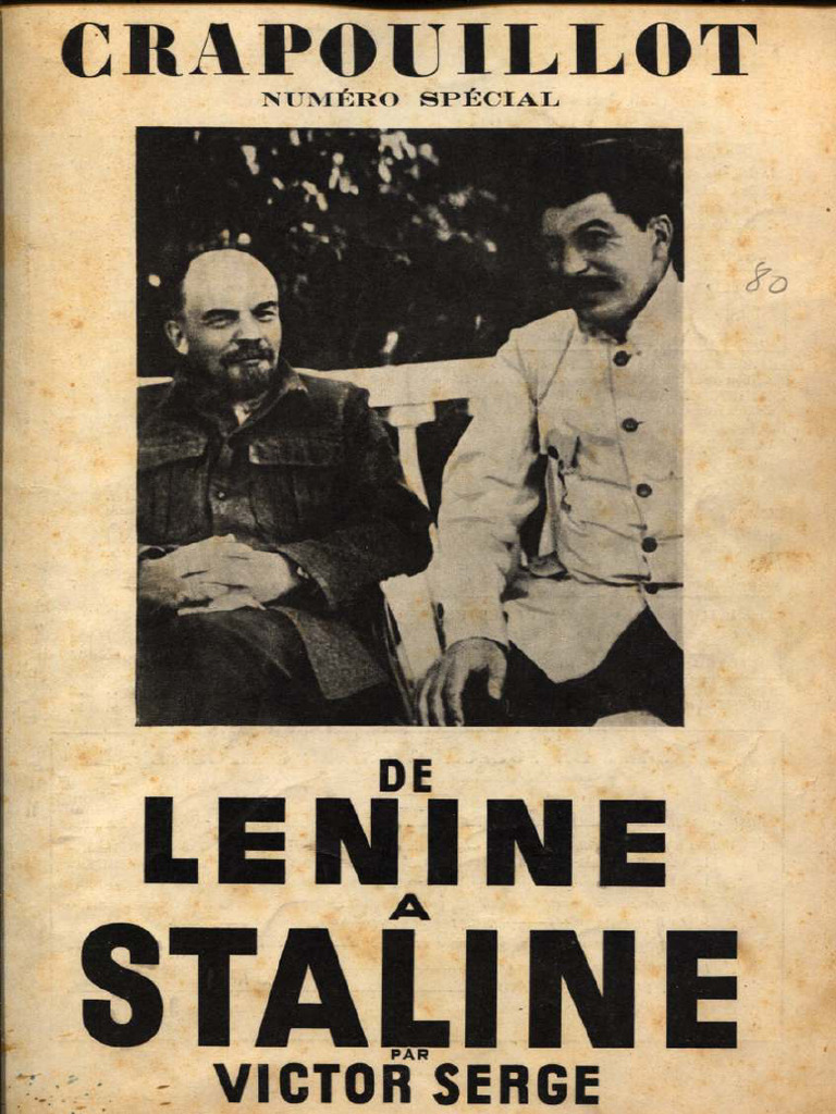 Le Crapouillot - de Lenine A Staline Par Victor Serge | PDF