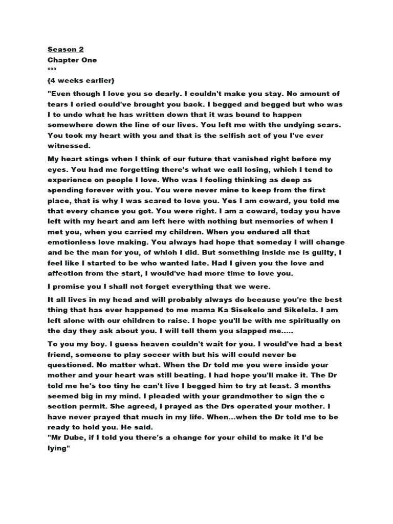 The Dube Legacy Season 2 | PDF