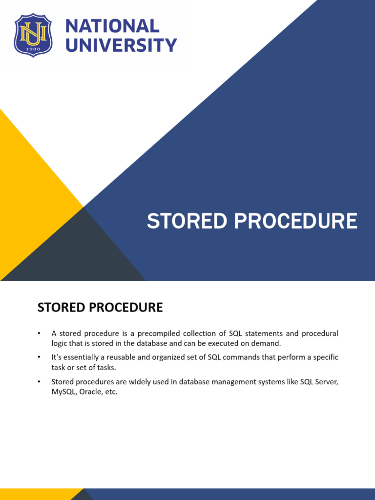 Stored Procedure Activity | Download Free PDF | Databases | Sql