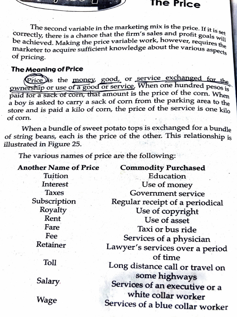 The Price | PDF | Profit (Economics) | Business Process