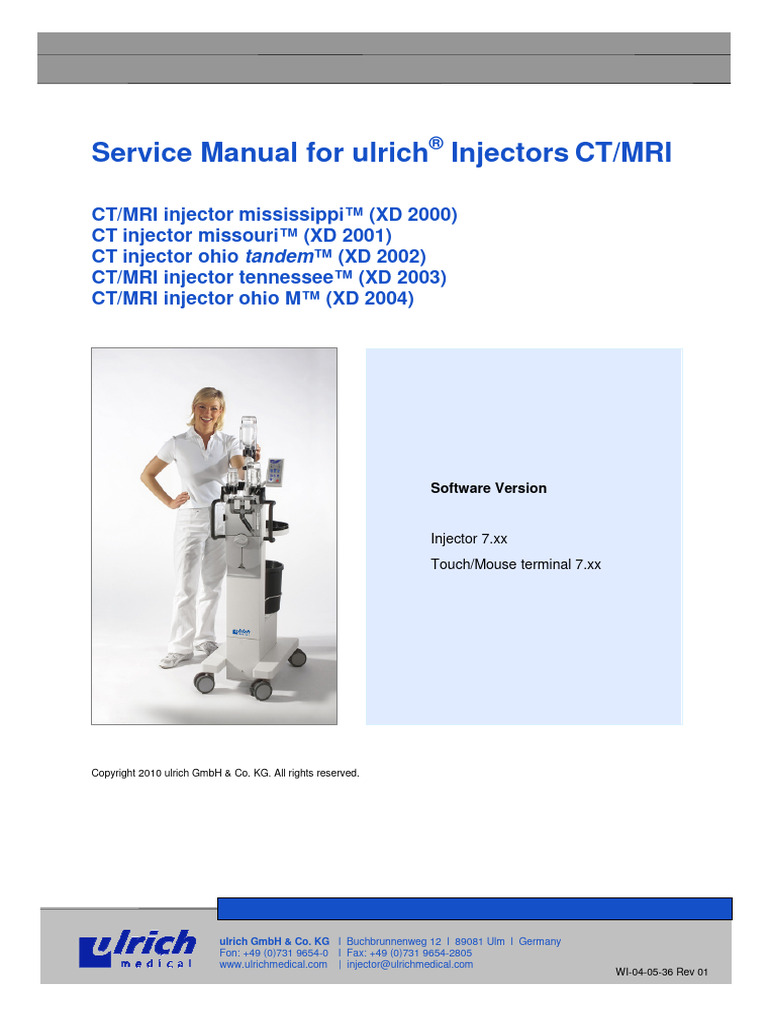 Service Manual For Ulrich Injectors | PDF | Pump | Valve