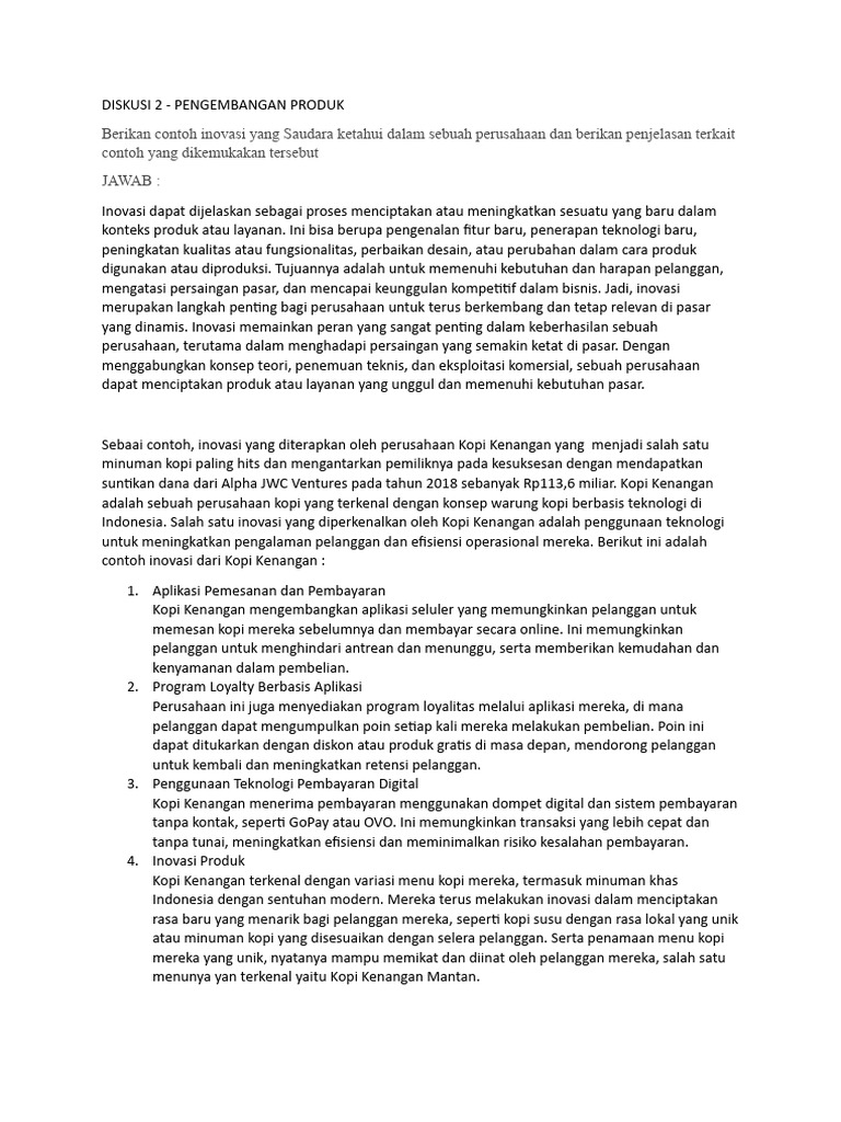 Diskusi 1 - Ekma4473 | PDF