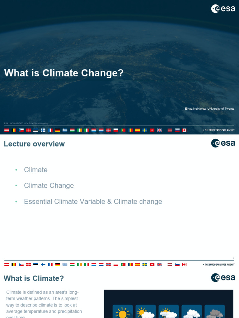 Intro Lecture To Climate | PDF | Greenhouse Gas | Climate