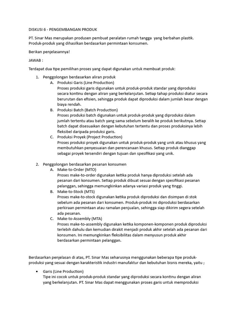 Diskusi 6 - Ekma4473 | PDF | Bisnis