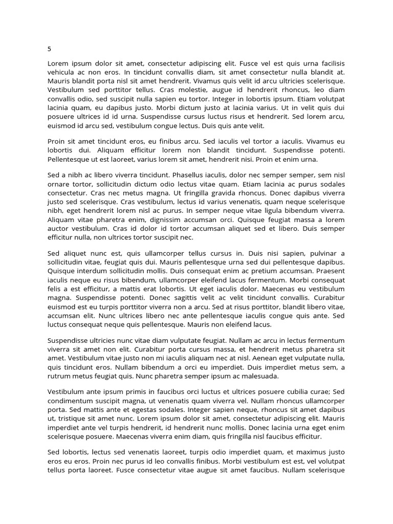 The Number - 5 | PDF