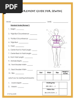 Inseam Size Chart For Tall Women Updated | PDF