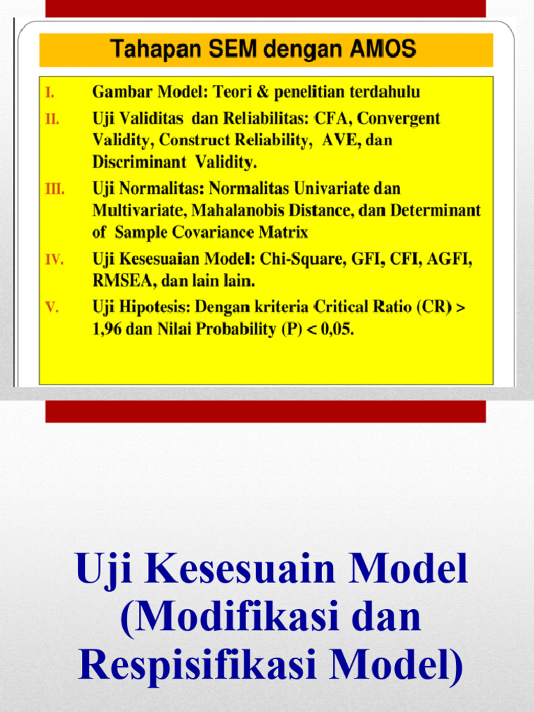 Pertemuan 14 - Modifikasi Dan Interpretasi Model | PDF