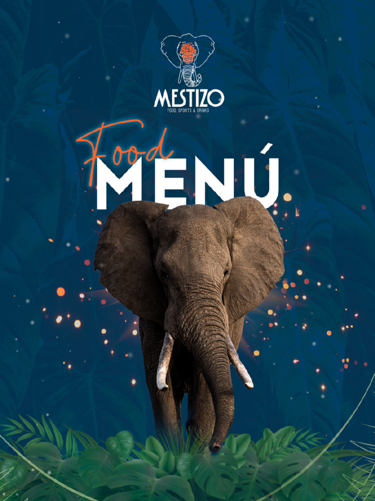 MENU MESTIZO 2024 ENERO - Dos 2 | PDF