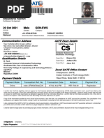 GATE E-Service Registration Centres Across The Country | PDF
