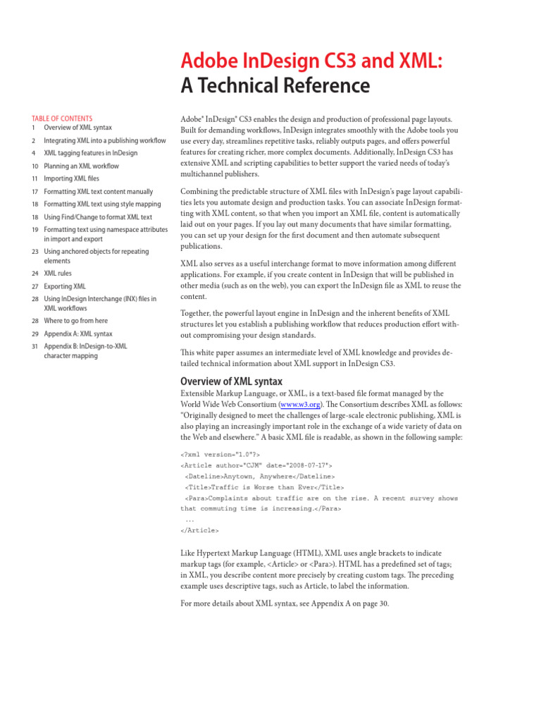 Indcs3ip Xmlrules | PDF | Html | Html Element