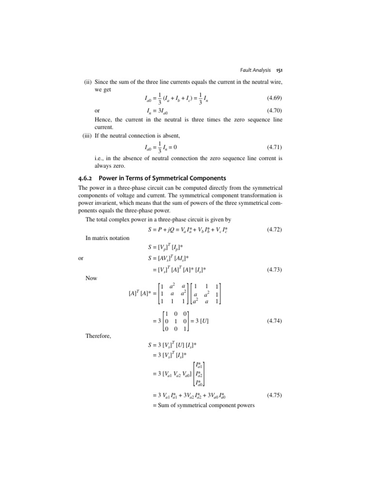 4-6-2-power-in-terms-of-symmetrical-components-fault-analysis-151