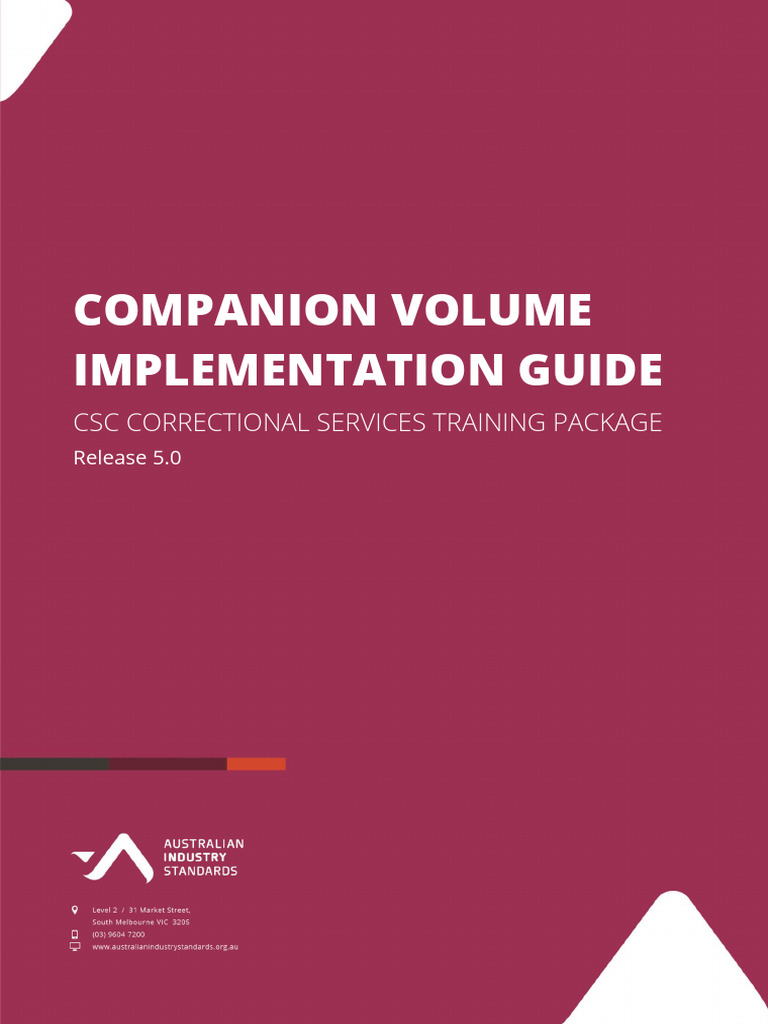 CSC Release 5.0 Companion Volume V1.0 Dec 2022 (Implementation Guide ... CSC Release 5.0 Companion Volume V1.0 Dec 2022 (Implementation Guide ...