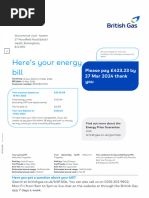 Uk Utility Bill | PDF