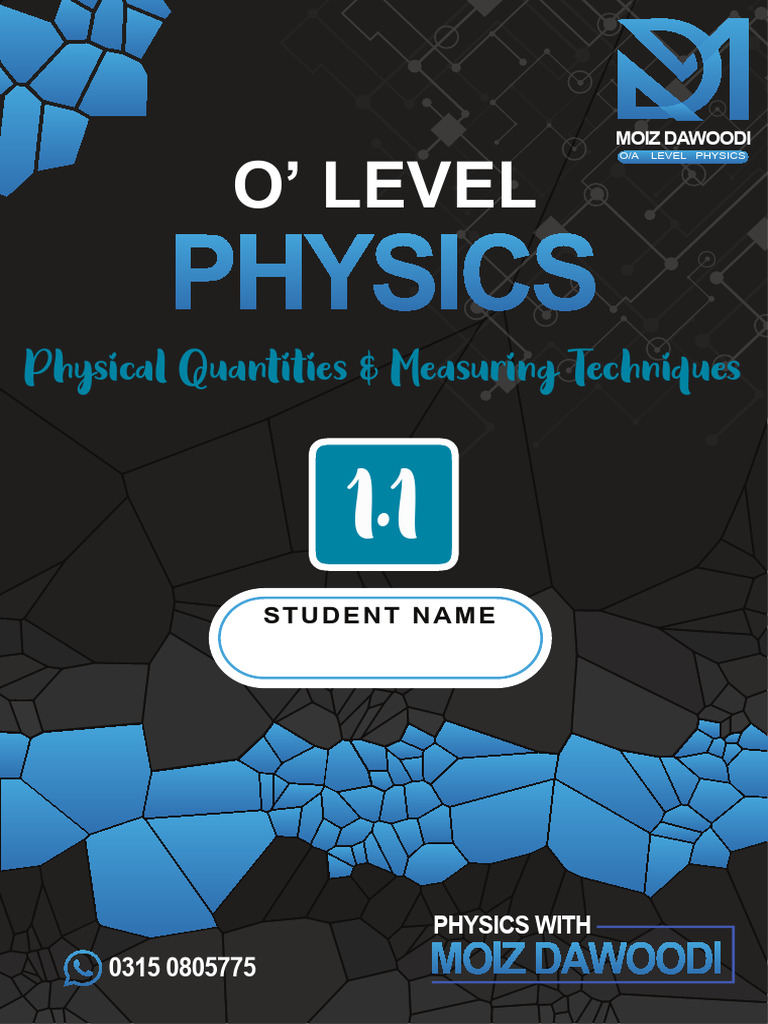 Physical Quantities & Measurement Techniques | PDF | Force | Euclidean Vector