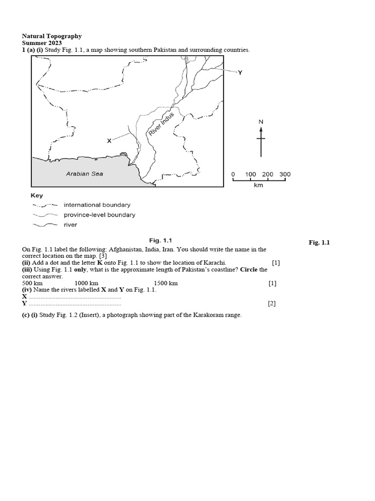 Topical Natural Topography 2022 &2023 Summer For Test Practice | PDF ...