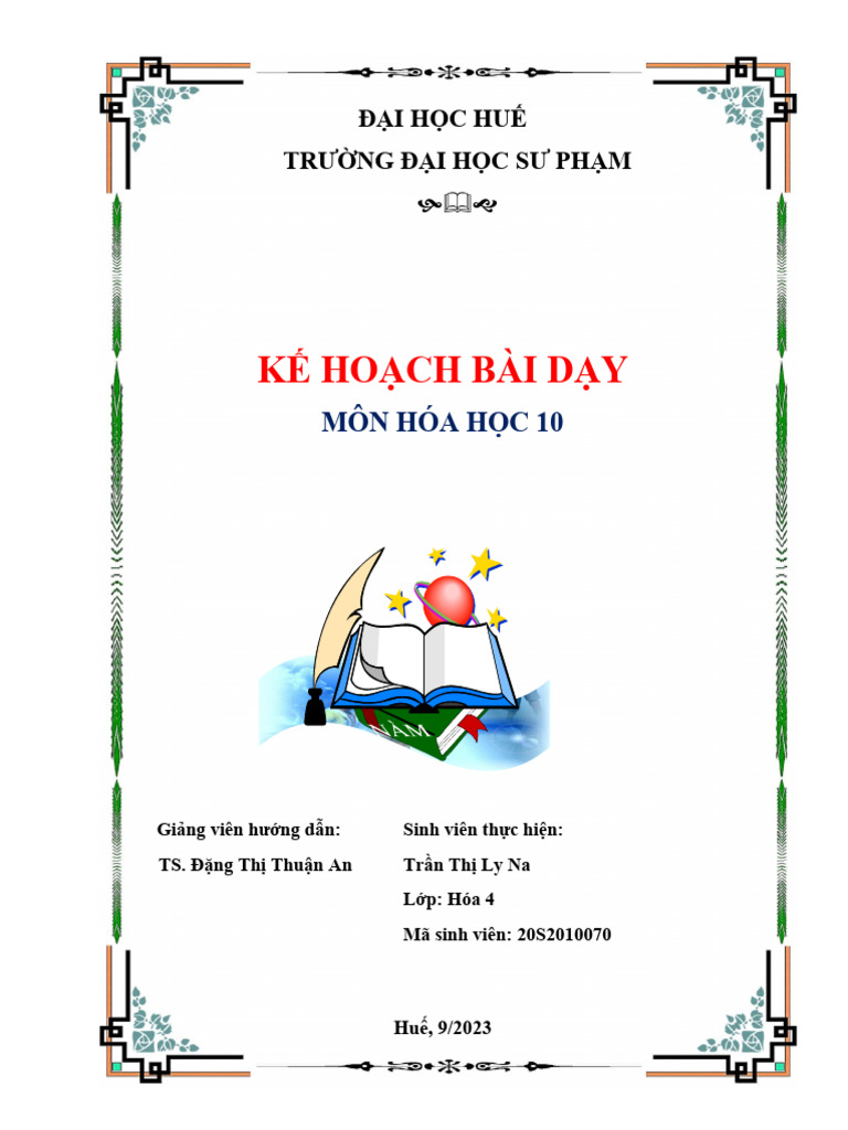 Tran Thi Ly Na Hoa10 Bai 13 Tiet 4 | PDF