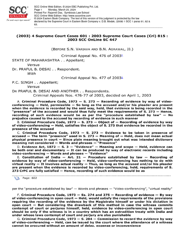 PUCL vs. State of Maharashtra Case Analysis | PDF | Government ...