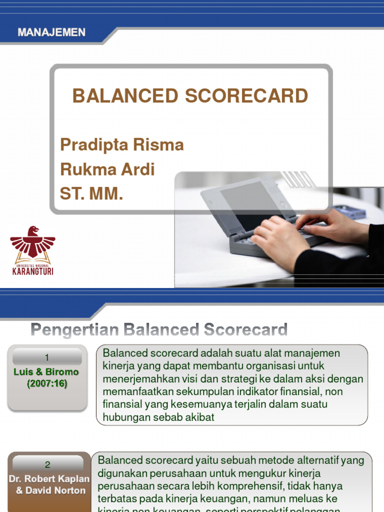 Balanced Scorecard 2 | PDF | Karier & Perkembangan | Bisnis