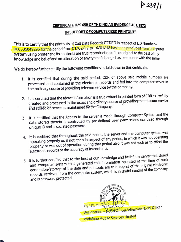 65 B certificate | PDF | Computer Engineering | Information Technology