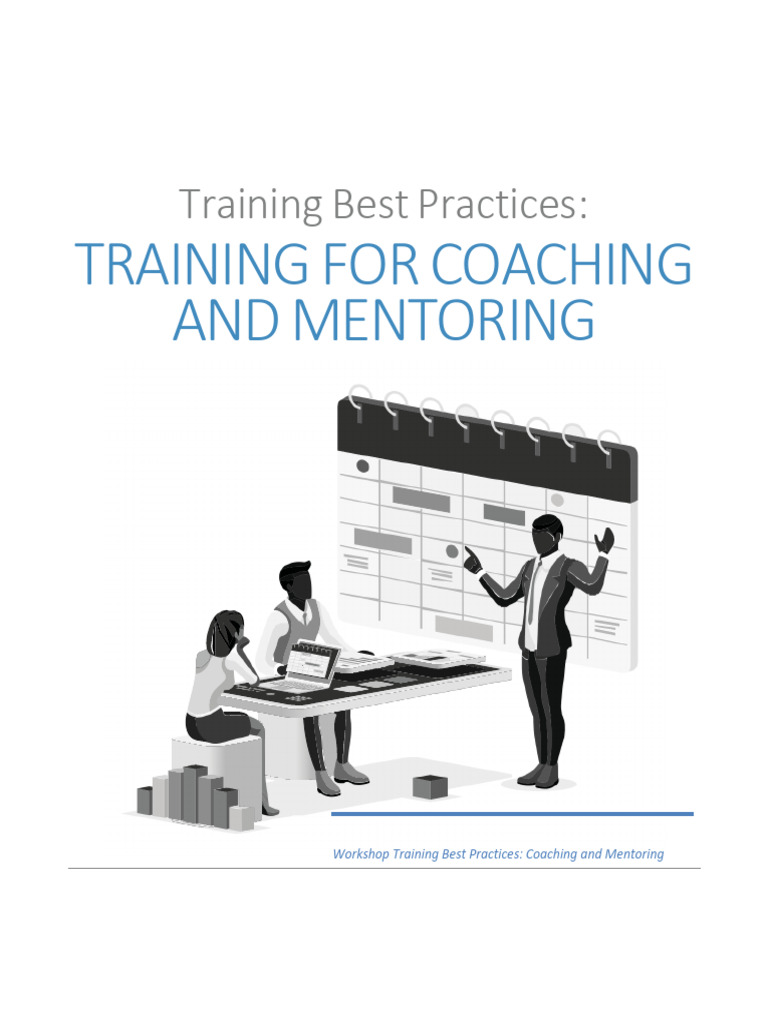 Best Practices Coaching and Mentoring | PDF | Mentorship | Learning