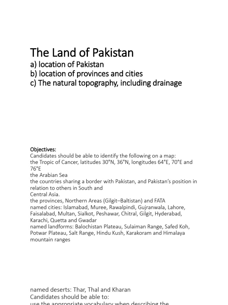 Topography Presentation | PDF | Coast | River