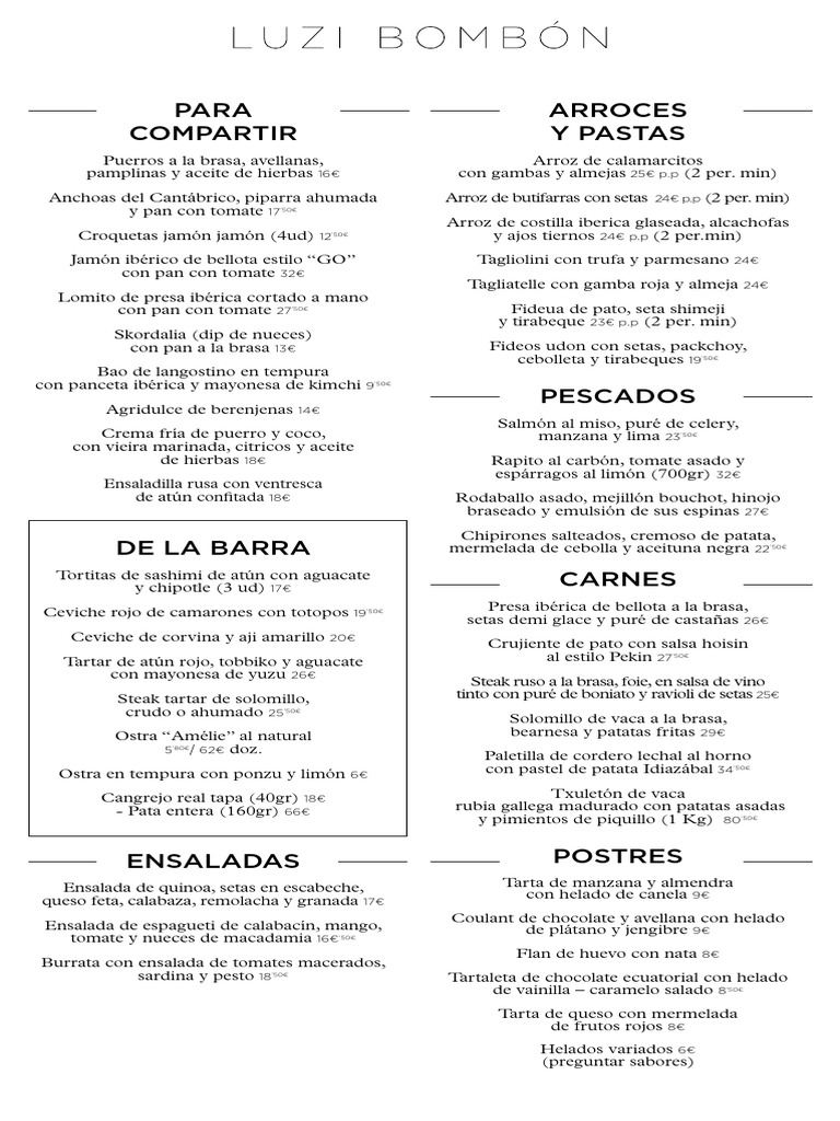 Luzi Bombon Es Web | PDF | ensalada | Alimentos