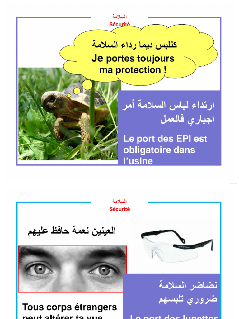 AFFICHES EPI Darija | PDF