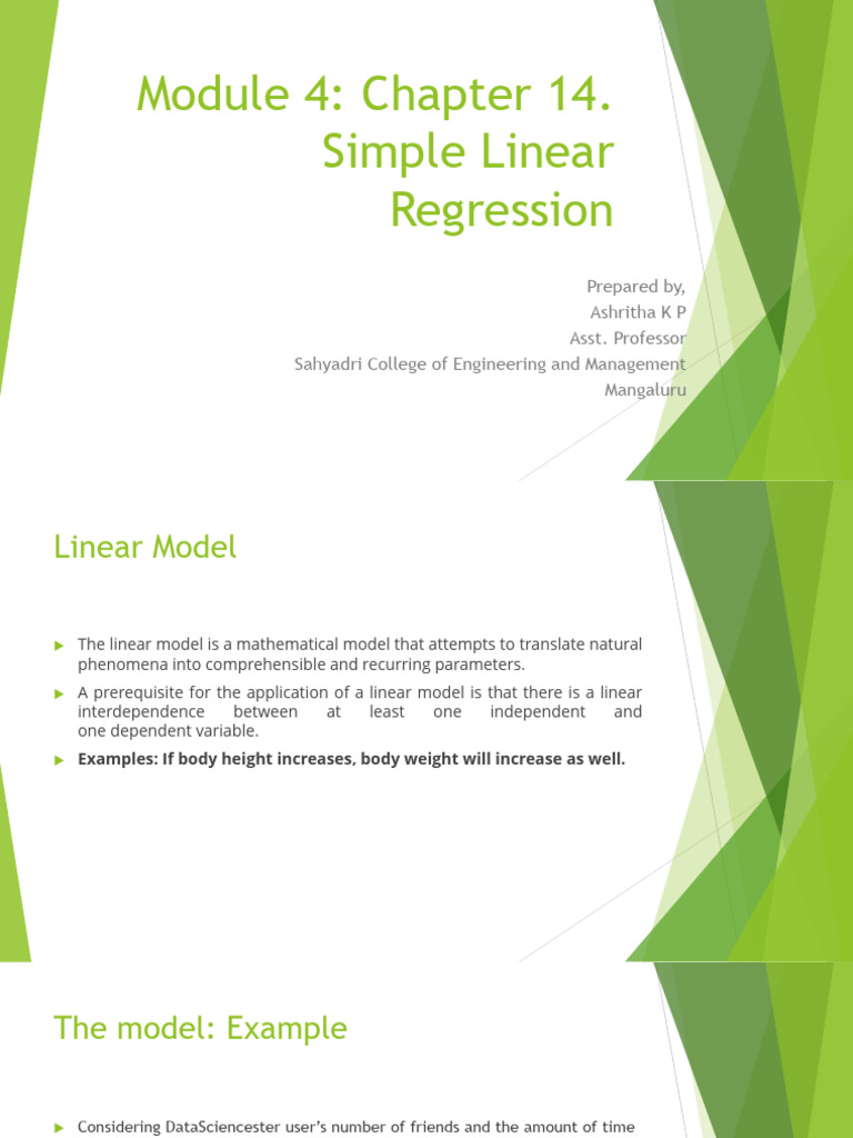 Module 4 | PDF | Bootstrapping (Statistics) | Linear Regression