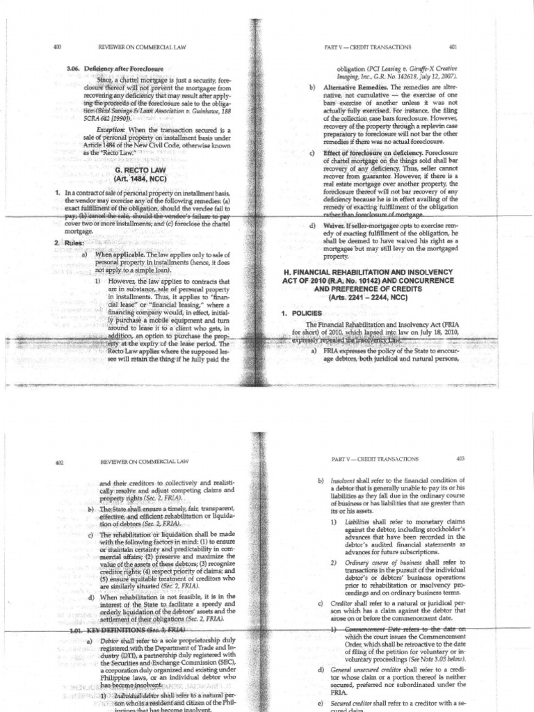 FRIA Lecture Notes | PDF