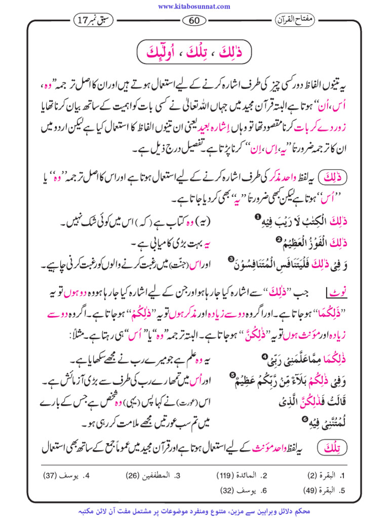 Miftah Al Quran Part2 | PDF