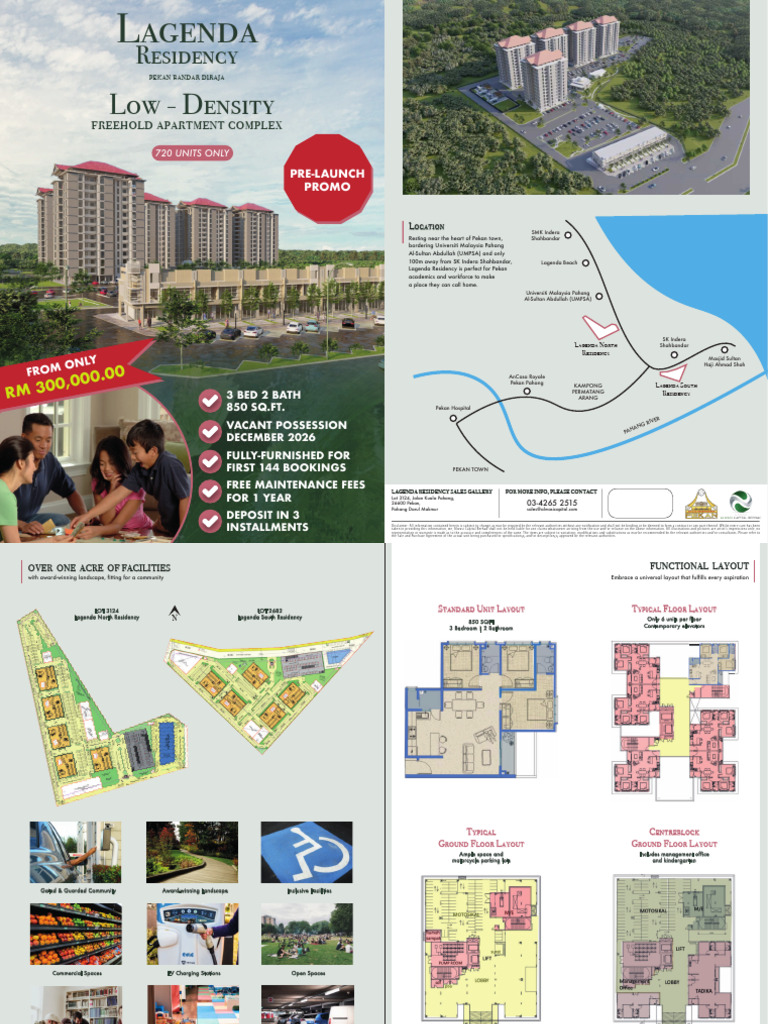 Lagenda Residency: Freehold Apartments in Pekan | PDF