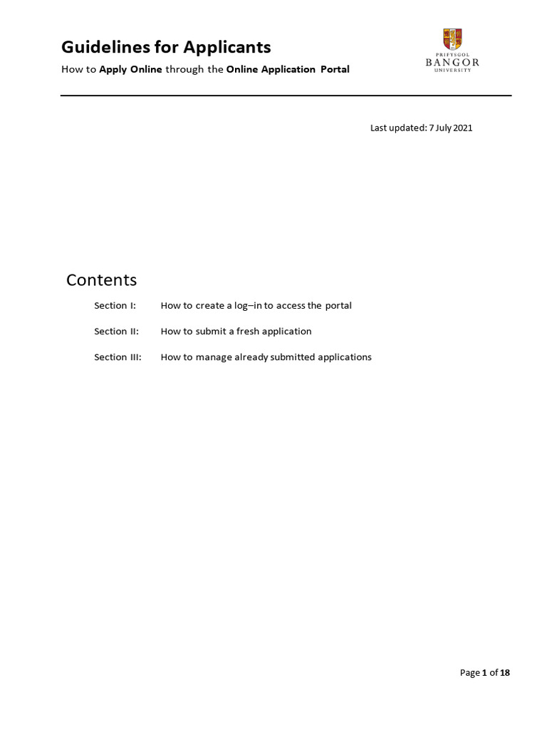 Guidelines For Students 0 | PDF