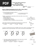LGCSE Physical Science Paper 1 | PDF | Atoms | Metals