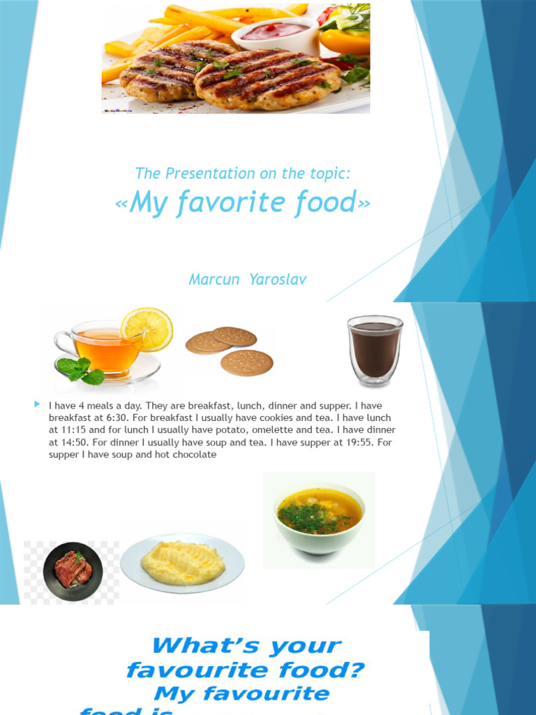 My Daily Meal Preferences | PDF