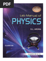 CBSE Physics Practical Class 12 Lab Manual For 2023-24 Board Exa | PDF ...