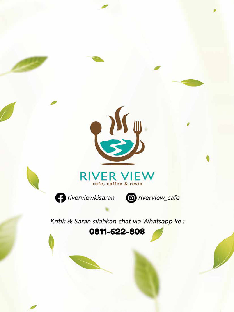 Menu Riverview 2023 | PDF