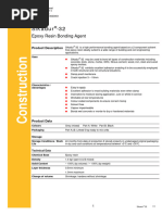 Sikadur Adh 2200 | PDF | Concrete | Epoxy