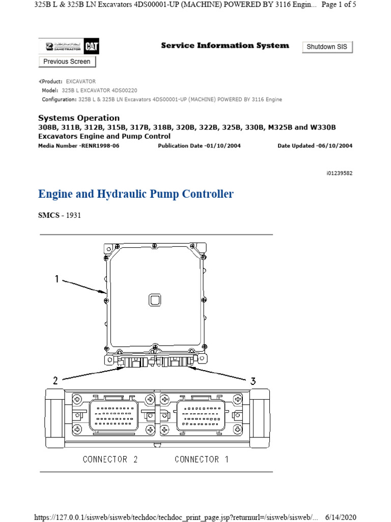 Engine and Hydraulic Pump Controller | PDF | Frequency | Sensor