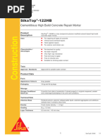 Sikaquick - 1000 | PDF | Concrete | Strength Of Materials