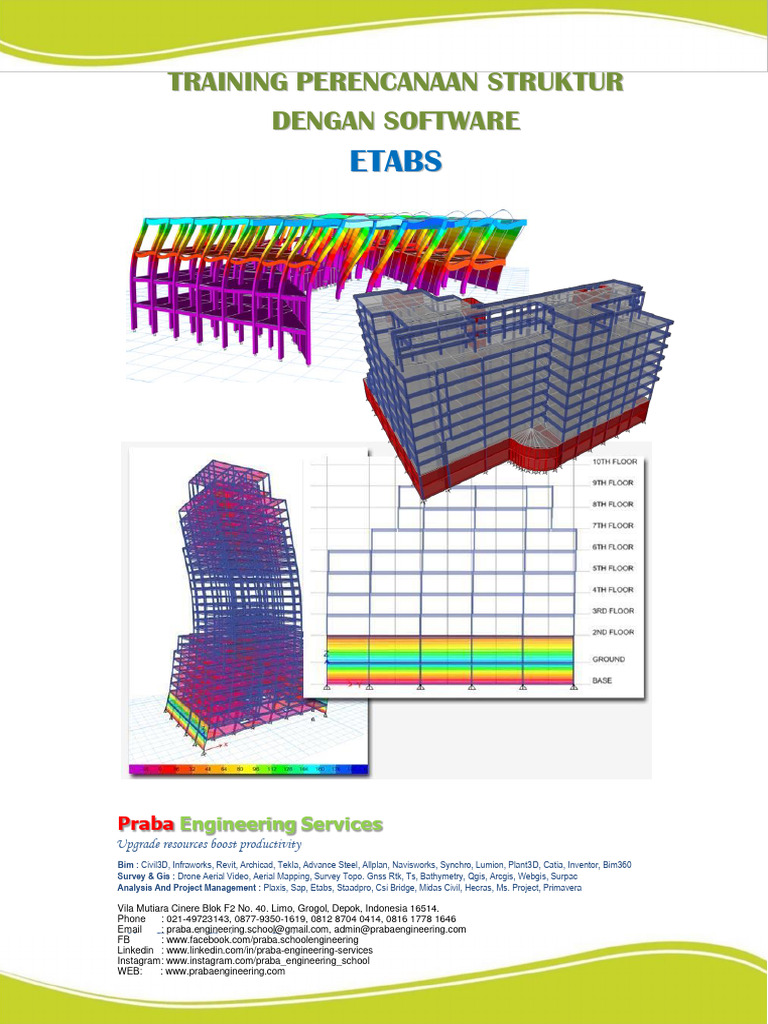 ETABS Training for Structural Engineers | PDF