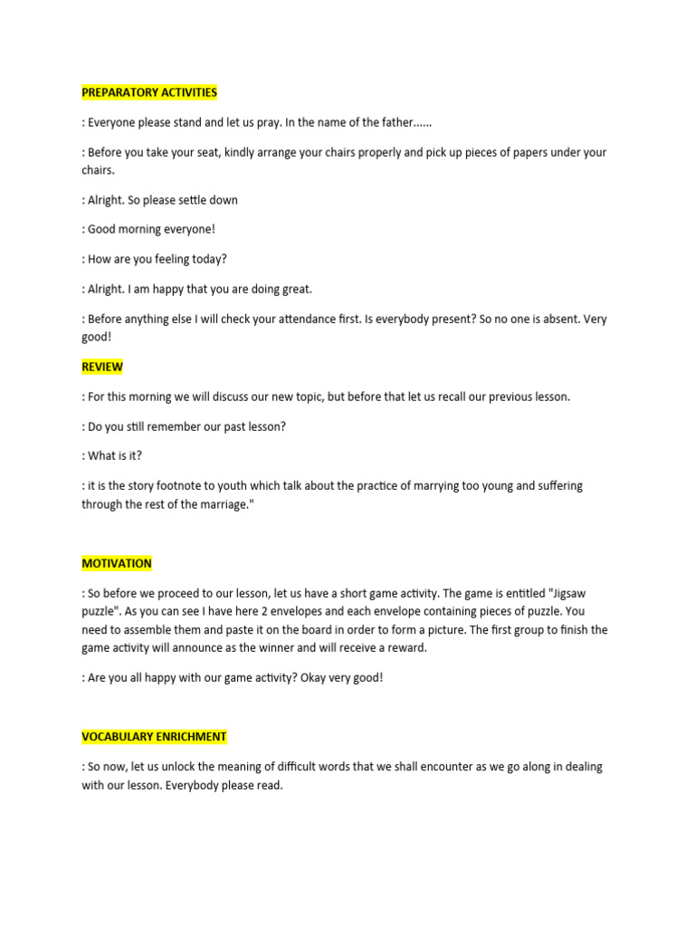 Predemo Script | PDF