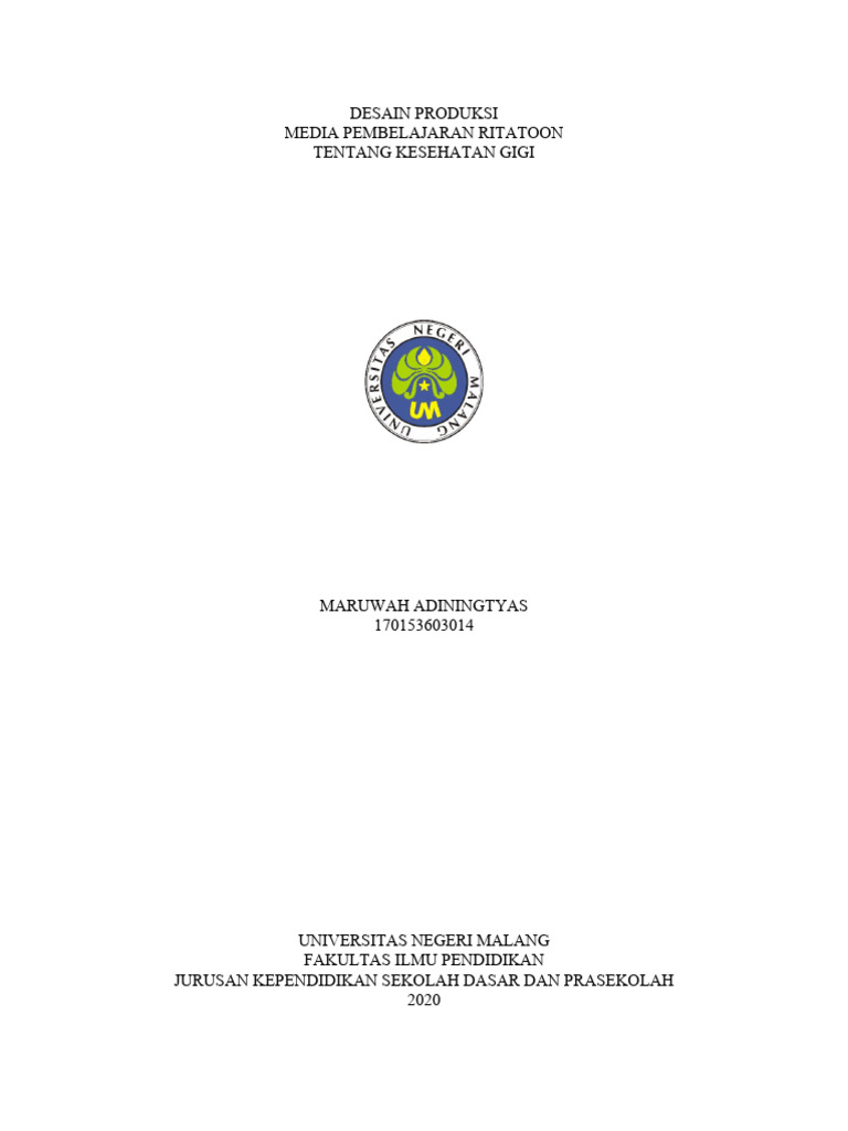 Ritatoon Kesehatan Gigi | PDF