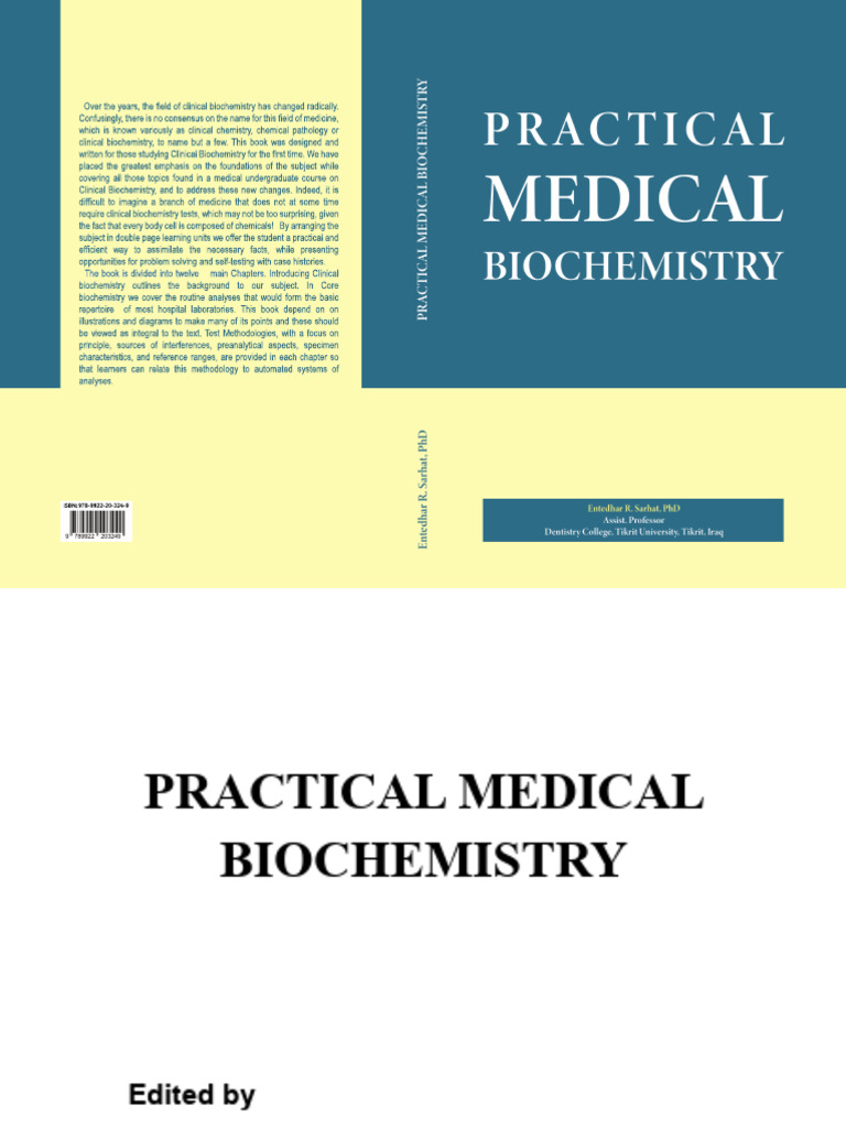 Practical Medical Biochemistry | PDF | Reference Range | Sensitivity And Specificity