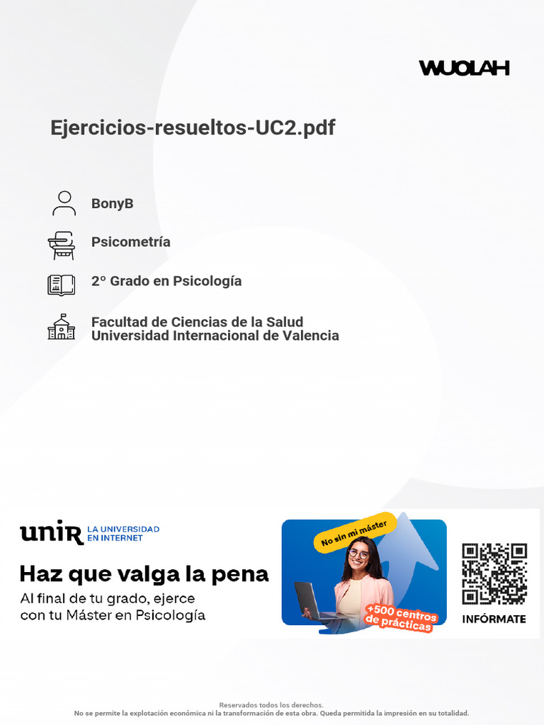 Ejercicios Resueltos UC2 PDF | PDF