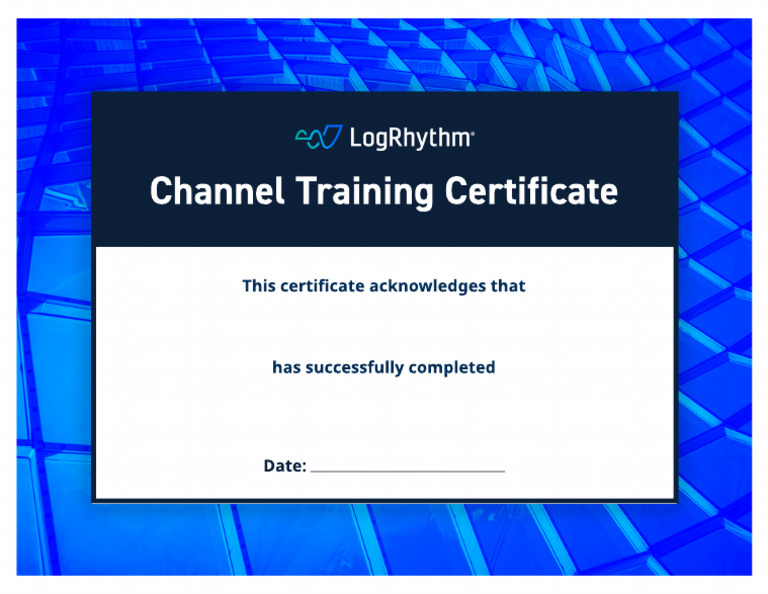 Thrive Channel Training Certificate (1) | PDF